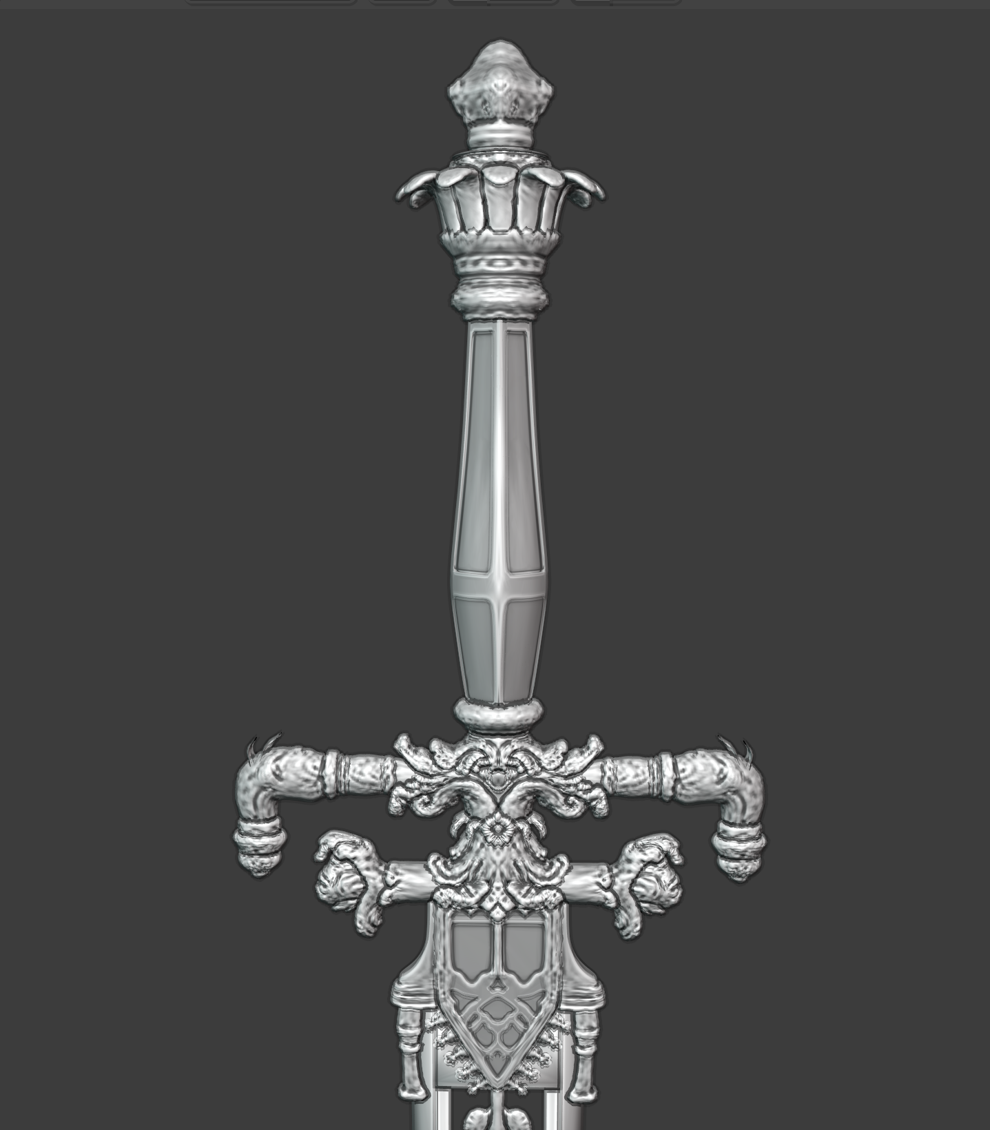 STL file Elden Ring Sword of Night and Flame Digital 3D Model - File ...