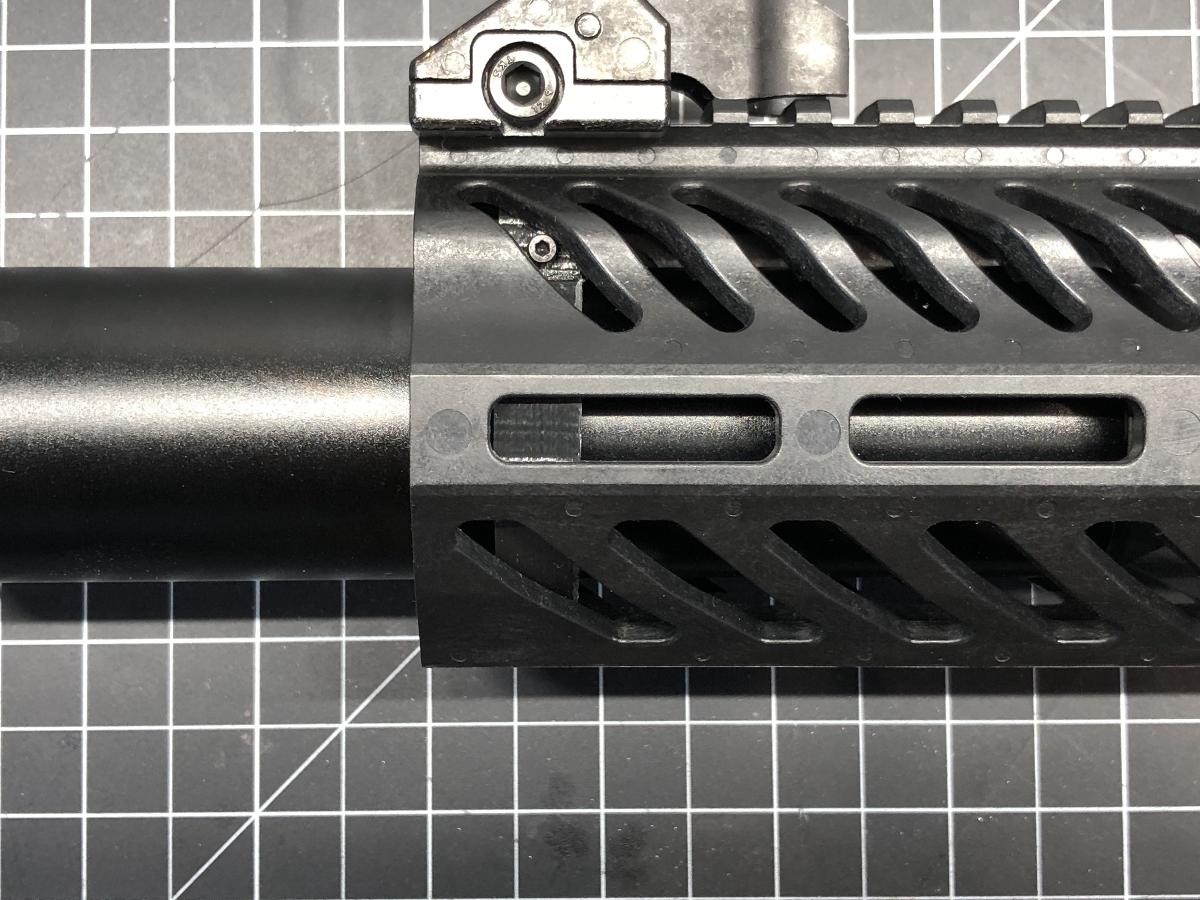 Free STL file Sig MCX air rifle barrel reinforcement 👽・3D printable ...