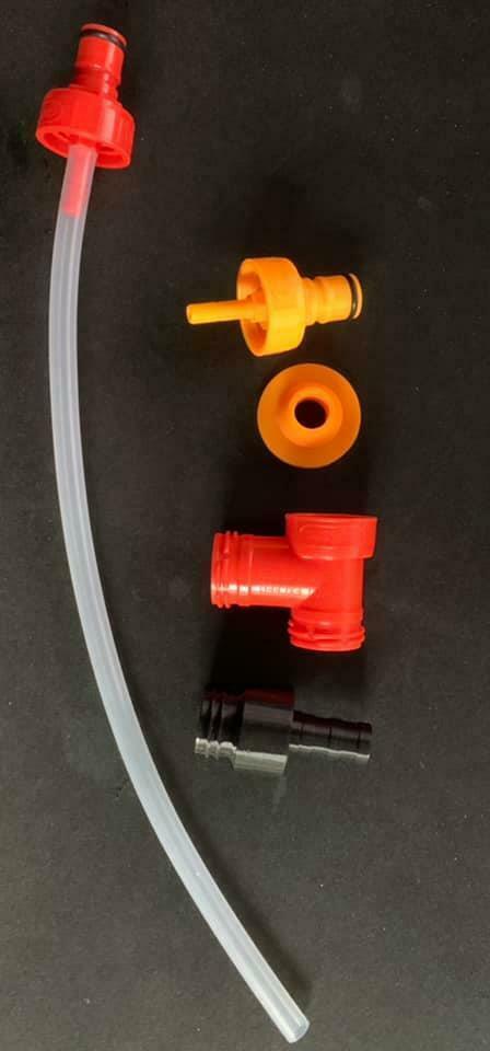 Free 3D file Minikeg Dispensing Adaptor for KegLand Carbonation Caps ...