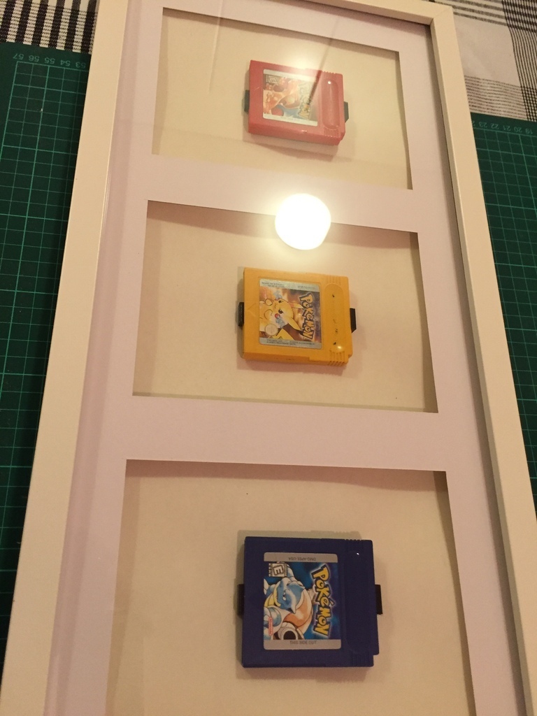 Free 3D file Gameboy cart holder - for mounting original Gameboy carts ...