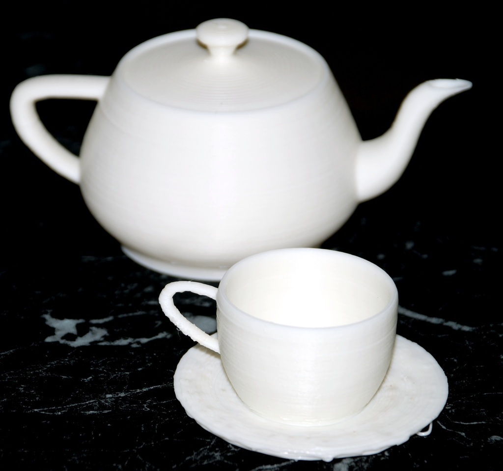 Free 3D file Utah tea cup and saucer・3D print design to download・Cults