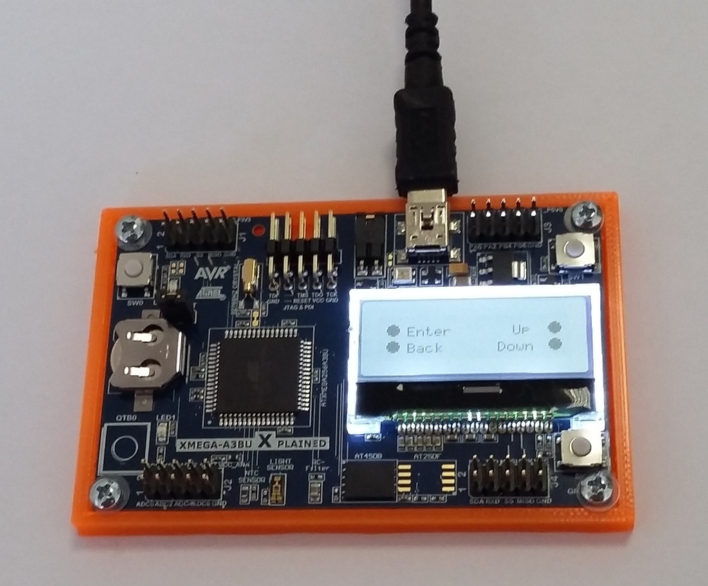 Free 3D file XMEGA A3BU Xplained case・Template to download and 3D print・Cults