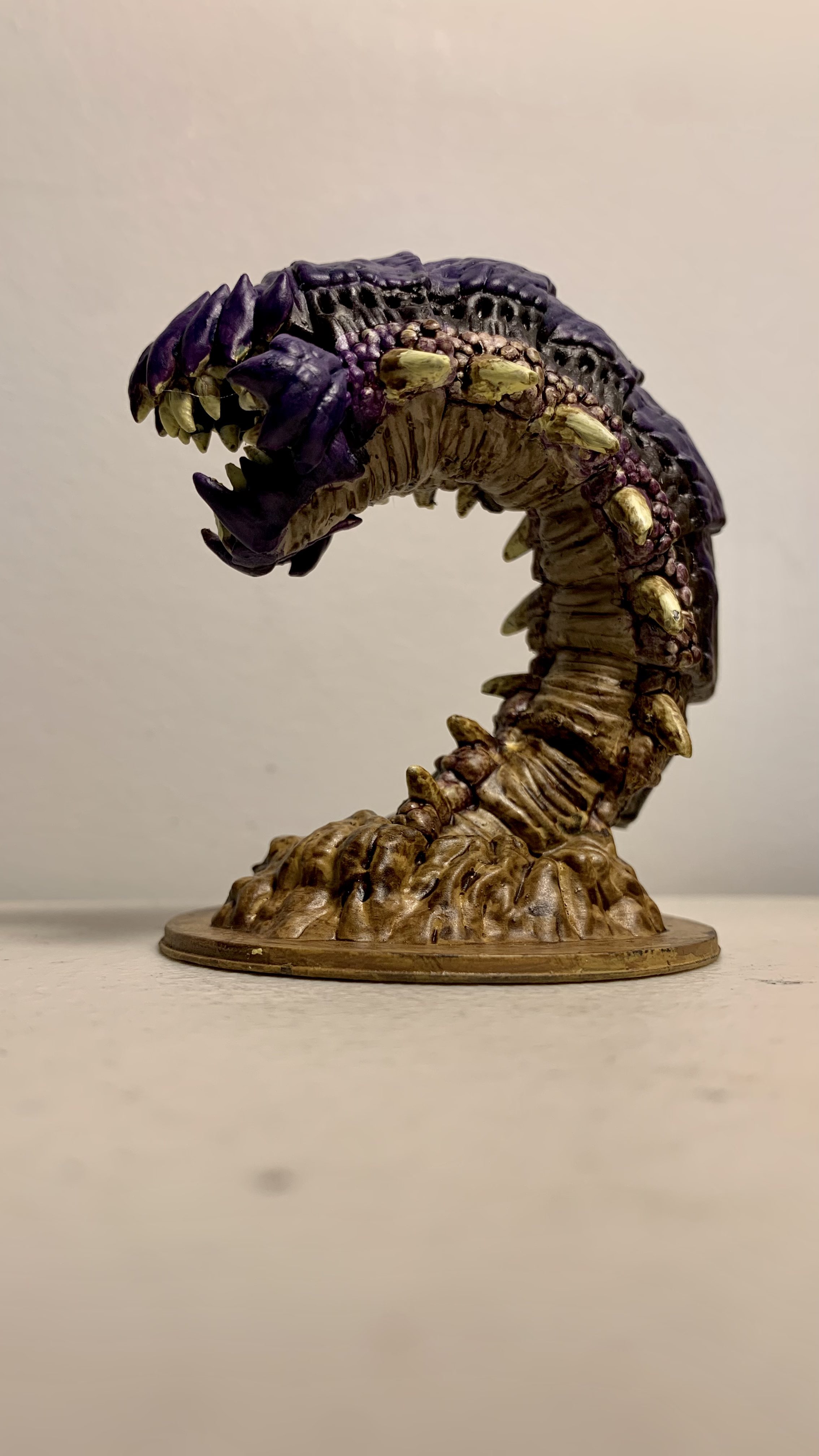 Gusano Púrpura imprimible en 3D • Hecho con una impresora 3D Photon ...