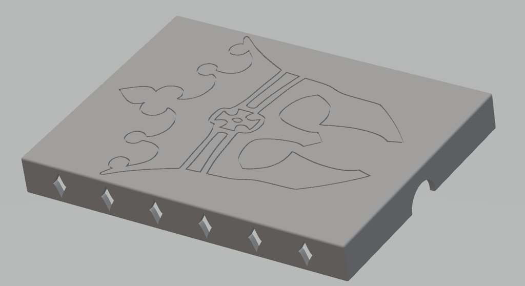 Free 3D file Battlelore token tray・Model to download and 3D print・Cults