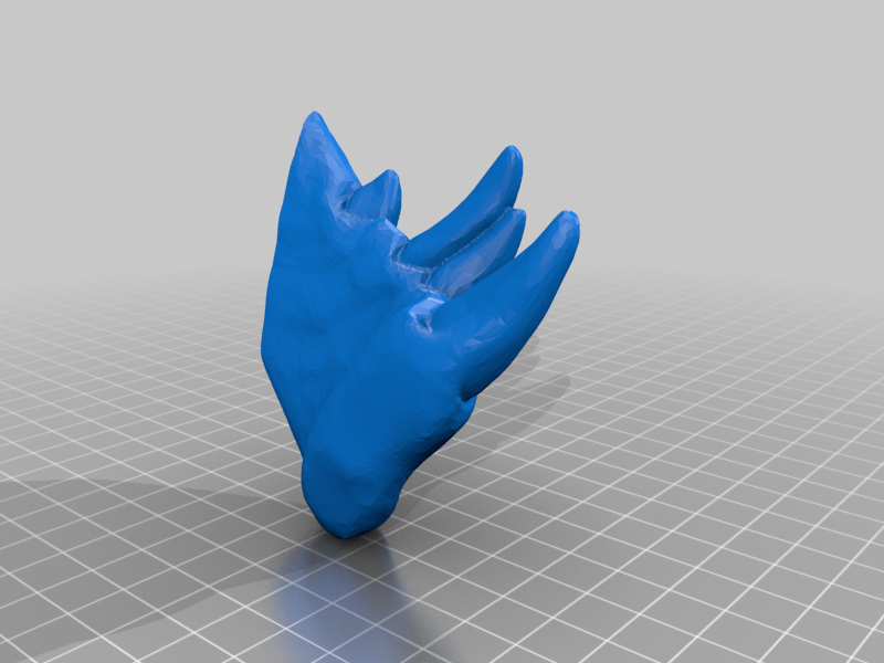 Free STL file Deathclaw Skull mask 💀・3D printing template to download・Cults