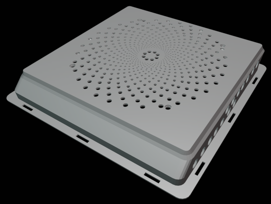 Free 3D file Exhaust Fan Riser for Thermaltake V1 Mini ITX PC case ...