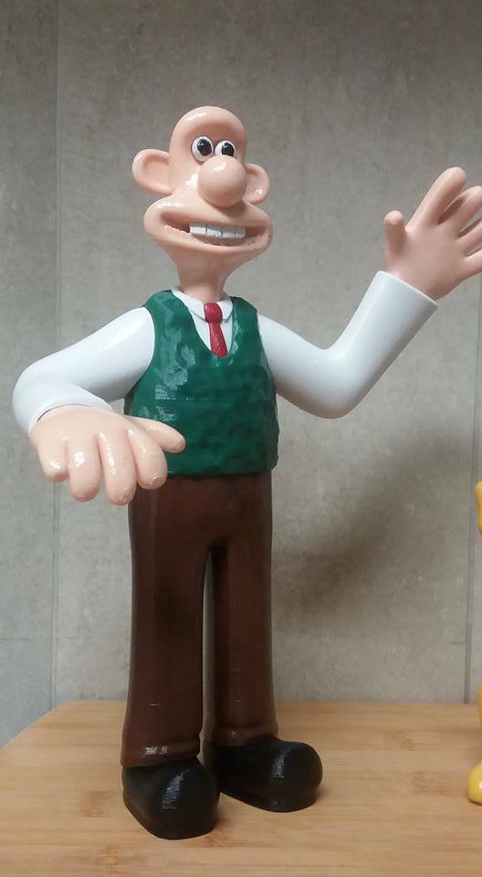 Free 3D file Wallace and Gromit 🎲・3D printable model to download・Cults