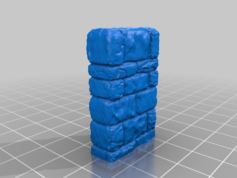 Free 3D file Secret Stone Door 1x1 🚪・3D printing model to download・Cults