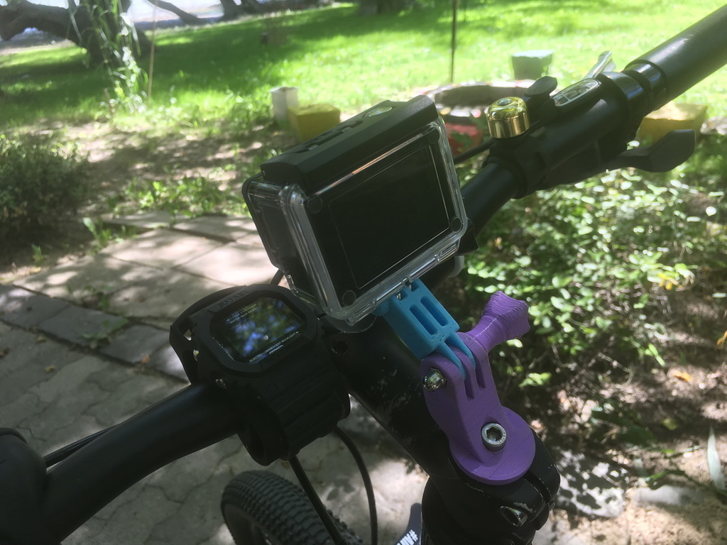 STL file Ahead camera mount for bicycle・3D printing model to download・Cults