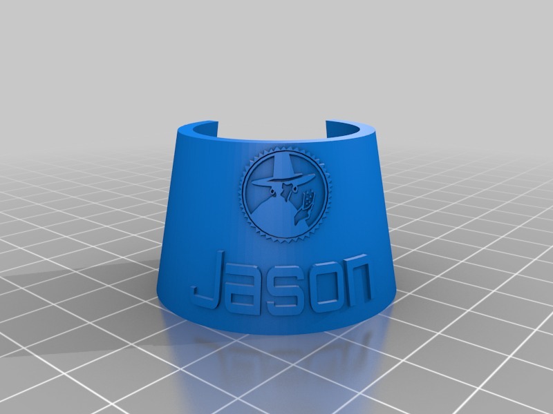 Free 3D file Customisable Bottle Name Tag・3D print design to download・Cults