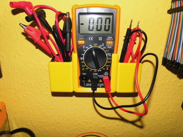 Free 3D file Multimeter FSK 830 LN Wall Holder - Wall Bracket・3D ...