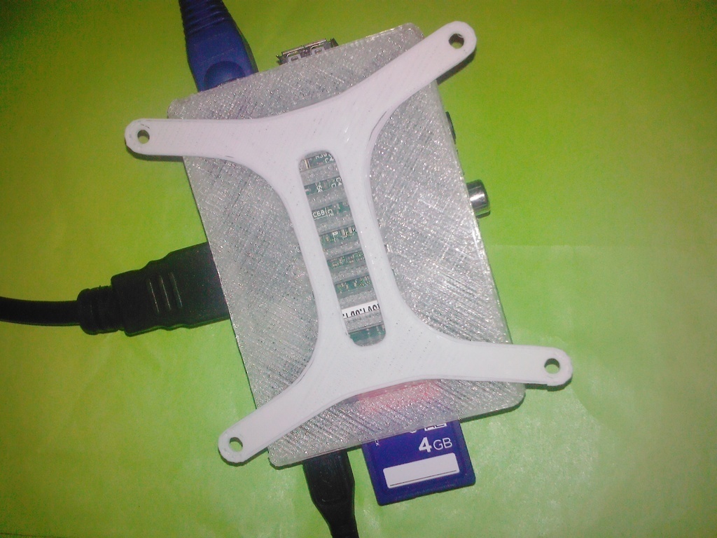 Free 3D file VESA mount adapter for RaspberryPi case・Design to download ...