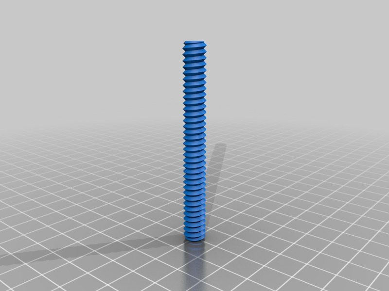 Free 3D file 70mm long 8mm threaded rod ⚙️・3D printing model to ...