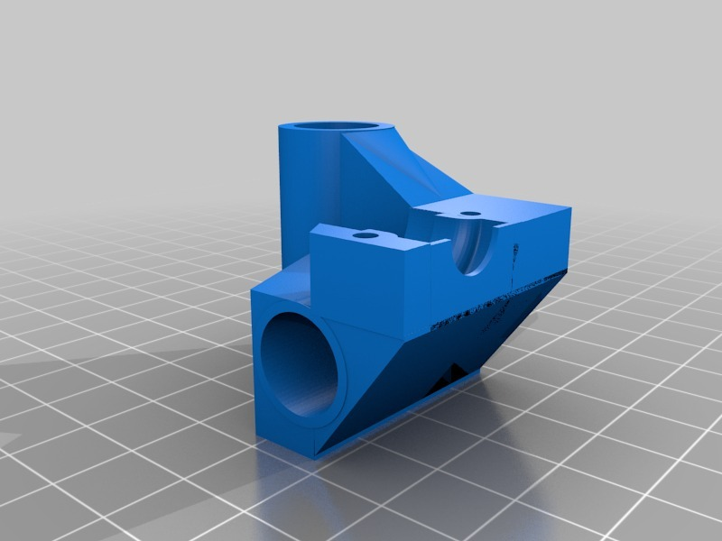 Free 3D file E3D V6 Ultimaker simple print mount with 40mm fans・3D ...