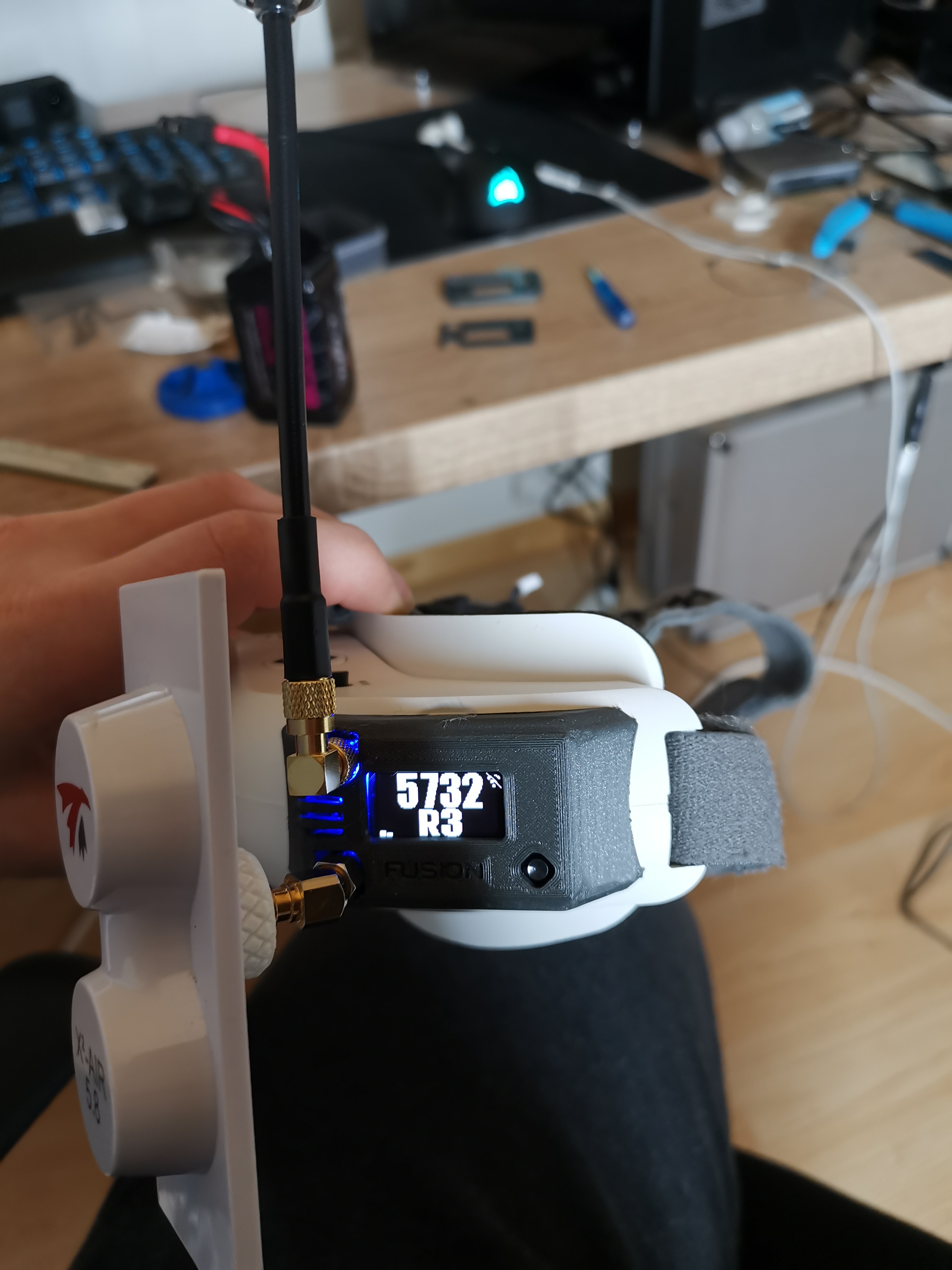 STL file TBS Fusion cover for EV200D goggles・3D printing template to ...