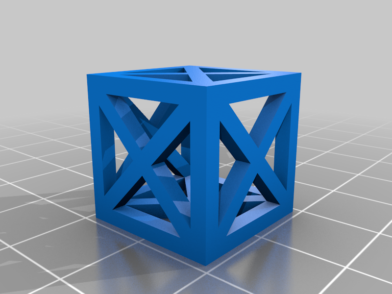 Free 3D file X Cube・3D printer model to download・Cults
