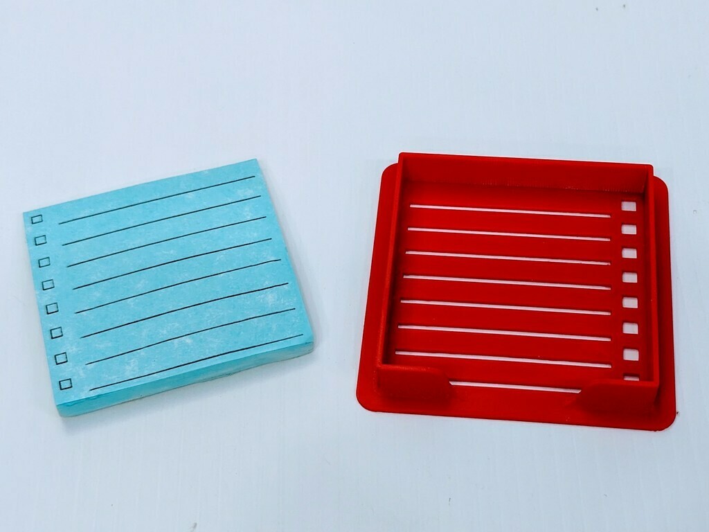 Free 3D file Sticky Note Stencil Remix・Object to download and to 3D ...