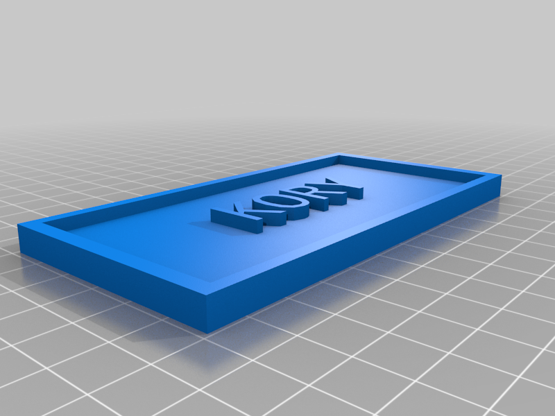 Free STL file MINI IOWA LICENSE PLATE・3D printable object to download・Cults