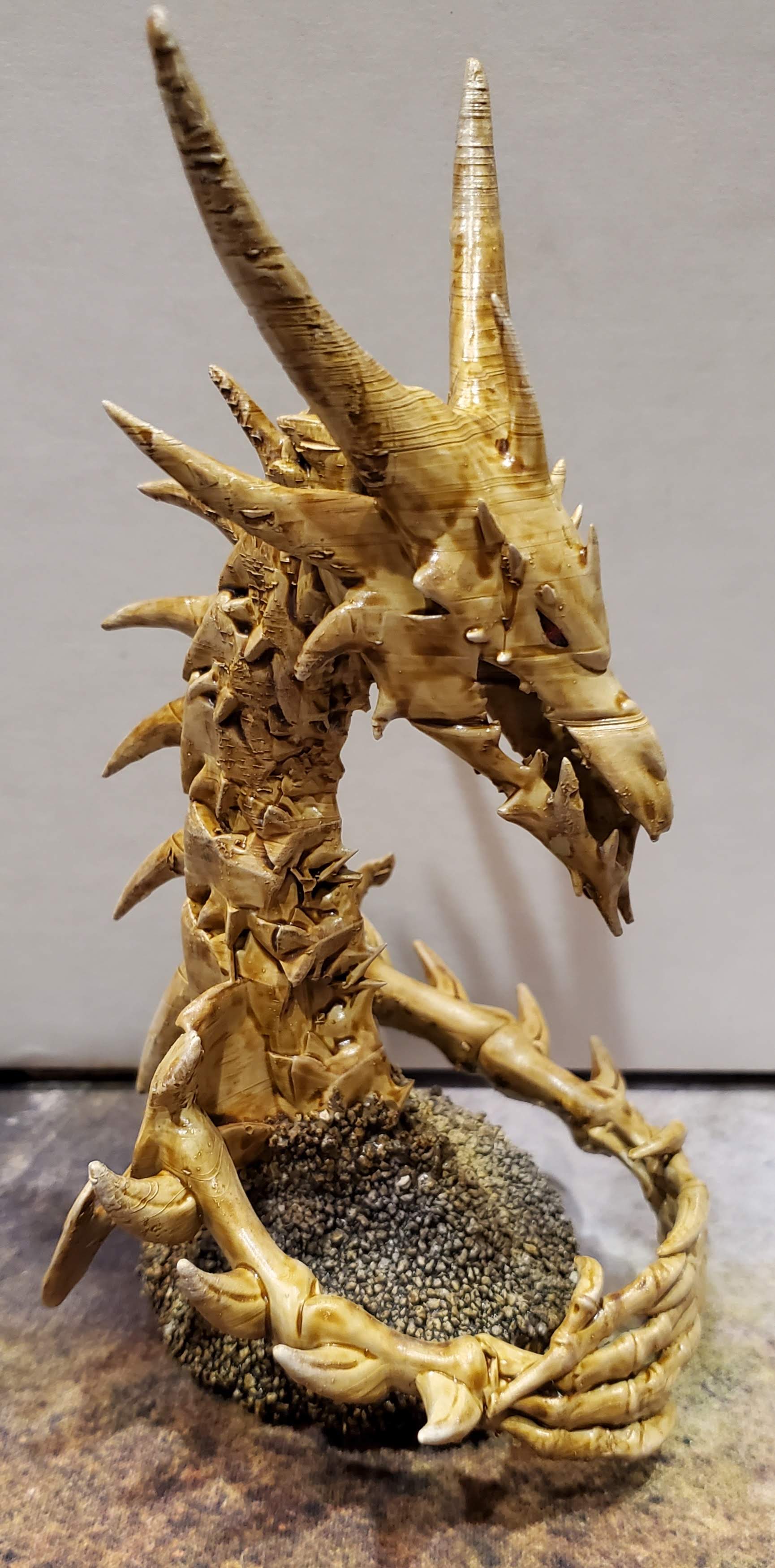 STL file Dragon Skeleton 🐉・Model to download and 3D print・Cults