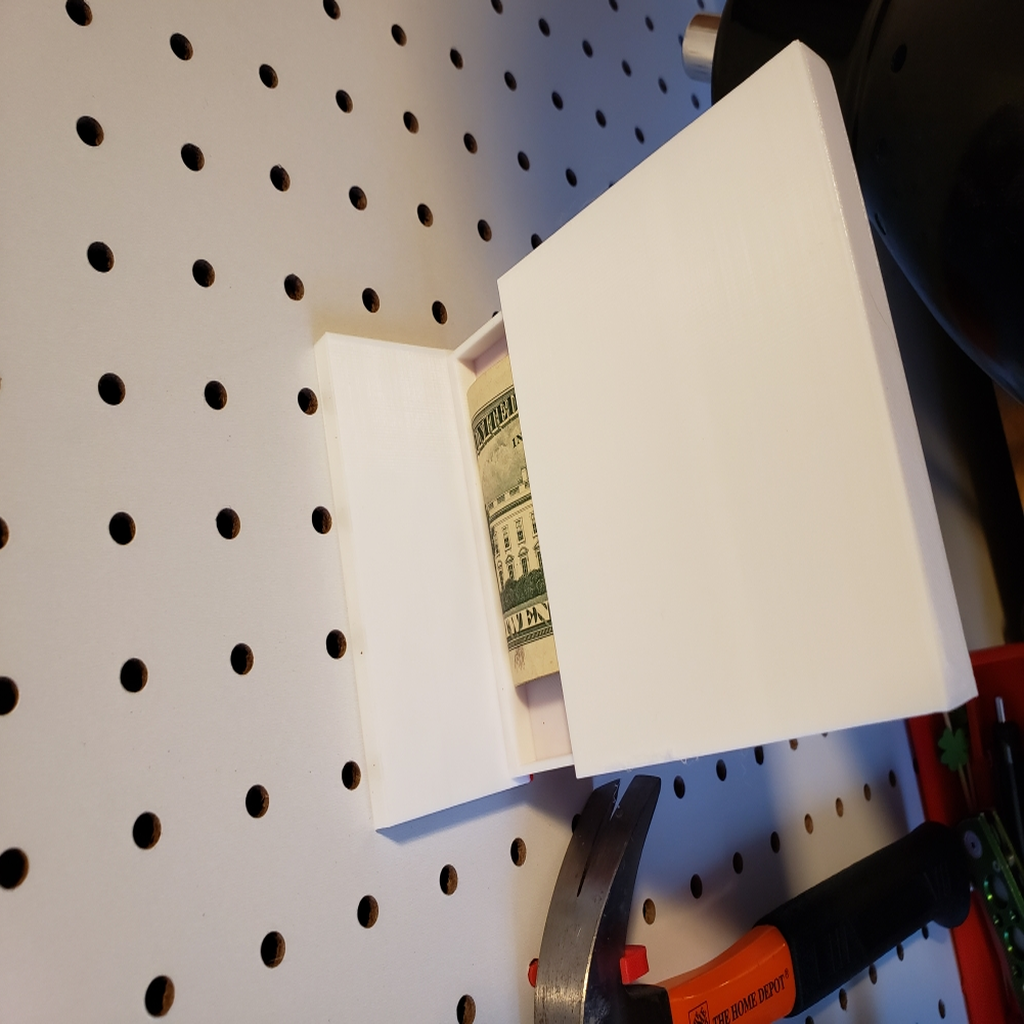 Free 3D file Pegboard Secret Shelf・3D print model to download・Cults