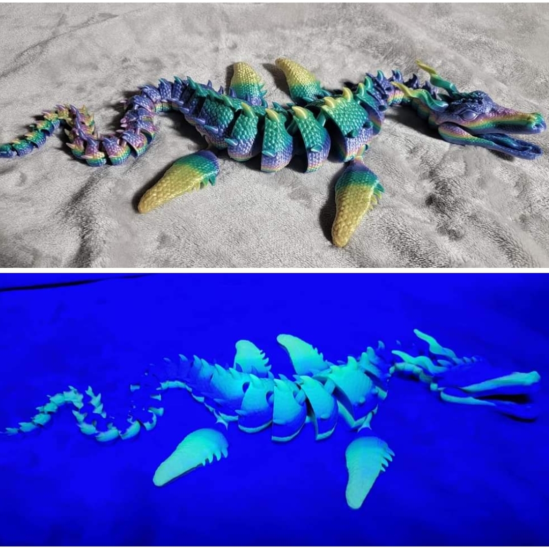 STL file Majestic Sea Dragon - Fully Articulated 🐉・3D print object to ...