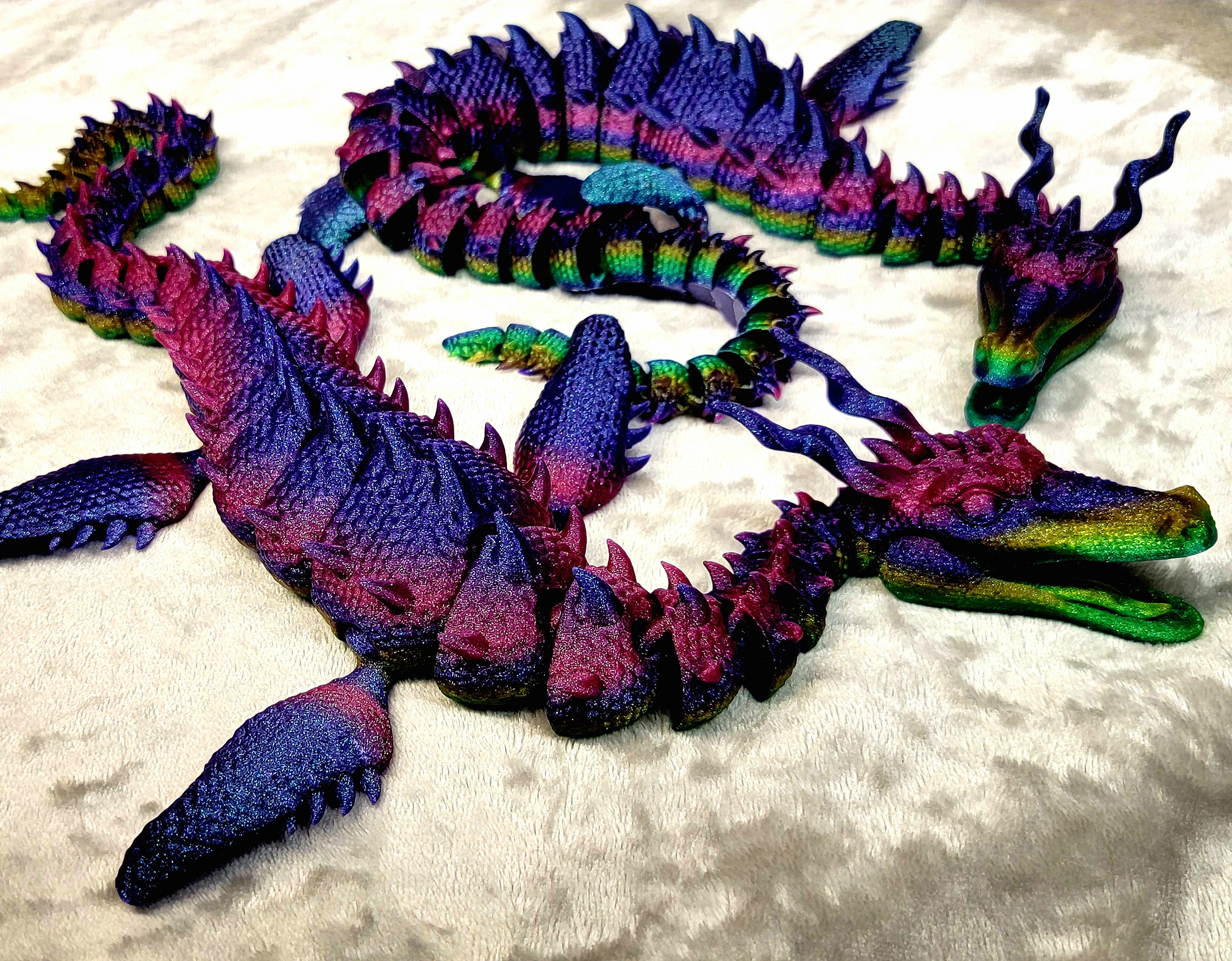 STL file Majestic Sea Dragon - Fully Articulated 🐉・3D print object to ...