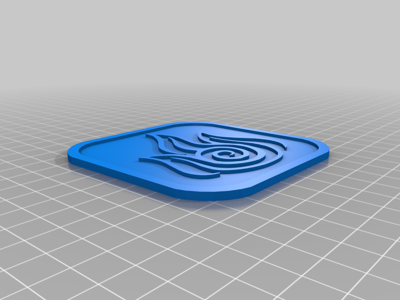 Free 3D file Avatar Symbols Coaster Set 🔣・3D printing idea to download ...
