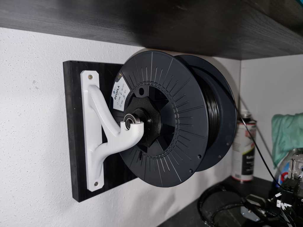 Free 3D file Spool Wall-mount・3D printable model to download・Cults