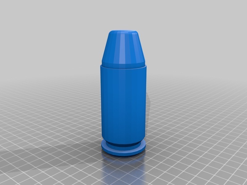 Free 3D file 9mm bullet live ammo・3D printer design to download・Cults