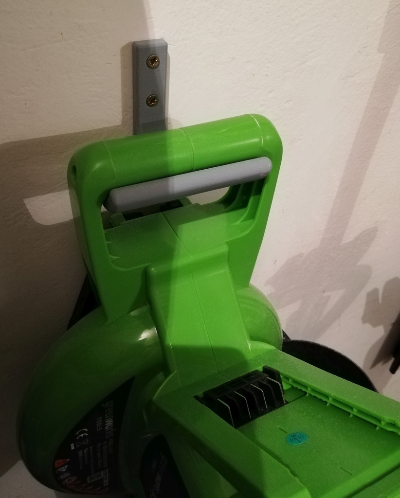 Free 3D file Greenworks Blower & Vacuum Wall Bracket・3D printable model ...