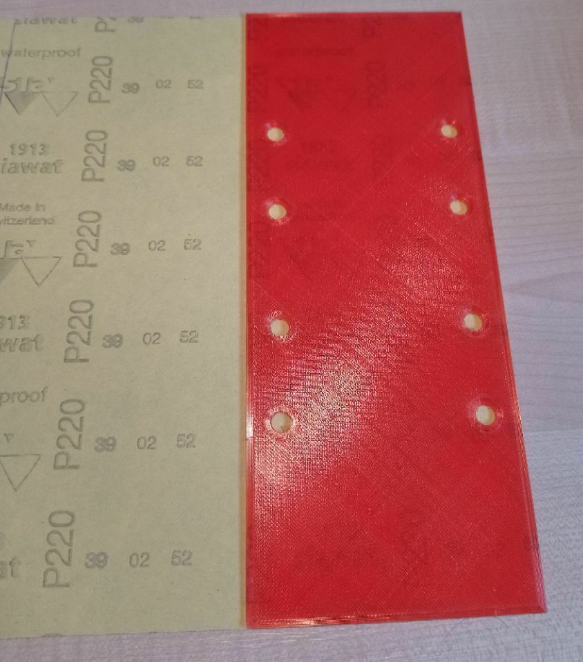 Fichier 3D gratuit Modèle de papier abrasif perforé・Design pour ...