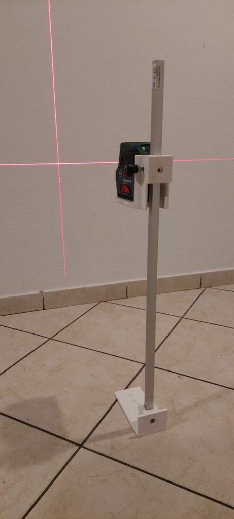 Free 3D file Lifting platform for Bosch line laser GLL 2-10 🏋️・Template ...