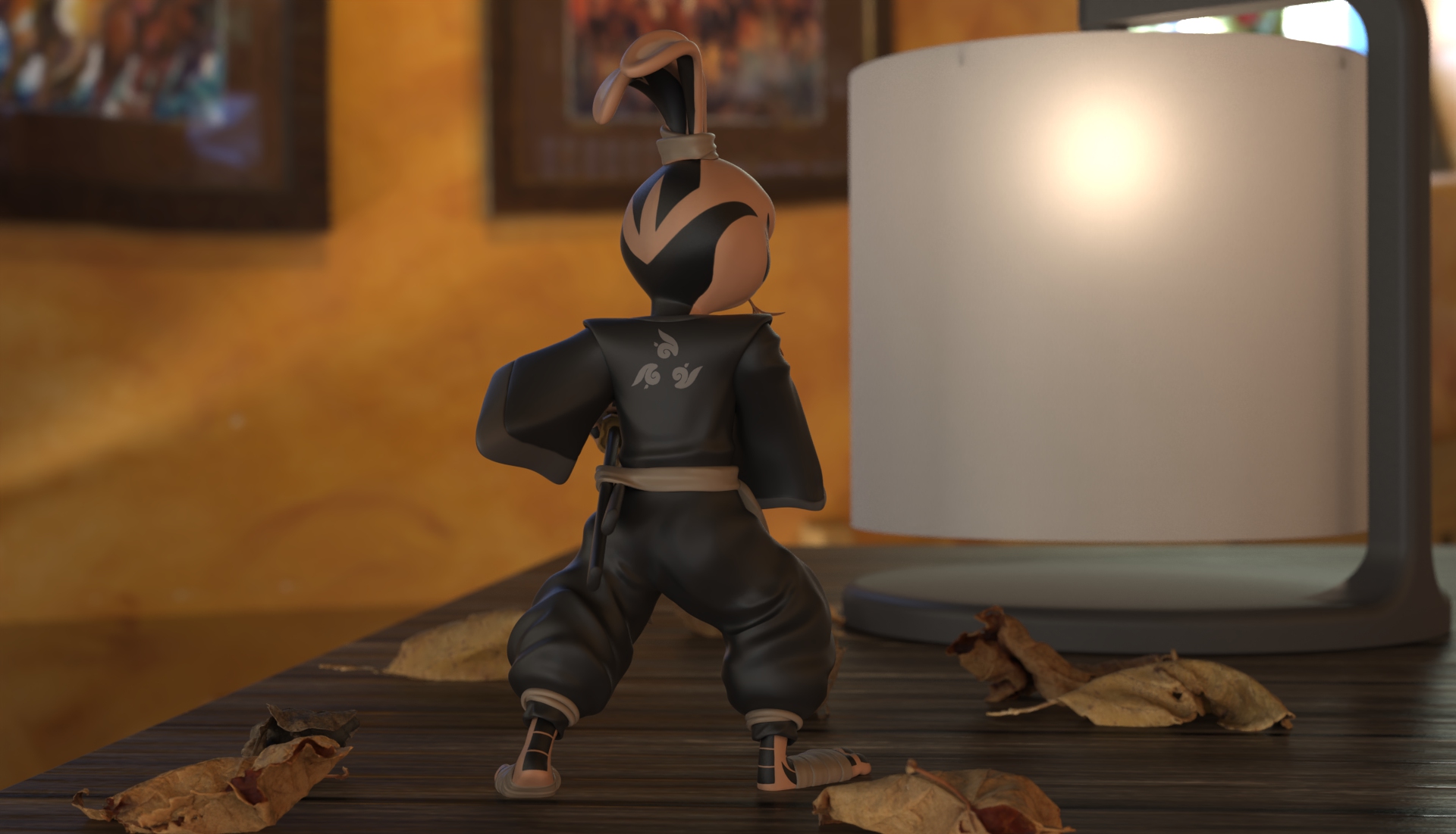 3D file Miyamoto Usagi 🐇・3D printing template to download・Cults