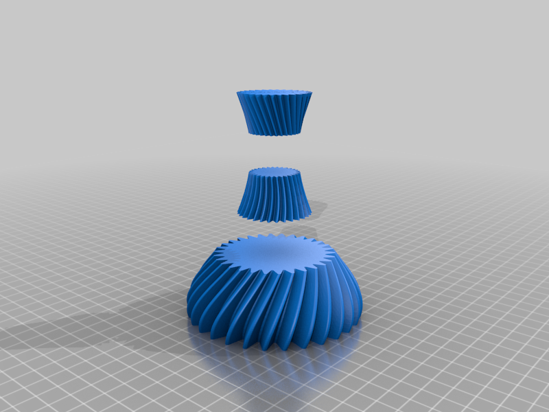 3D-Datei Vase kostenlos・3D-druckbares Design zum herunterladen・Cults