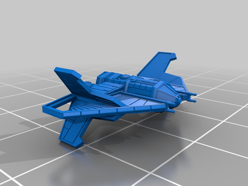 Archivo STL gratis SW:Armada TIE Stalker・Objeto imprimible en 3D para ...