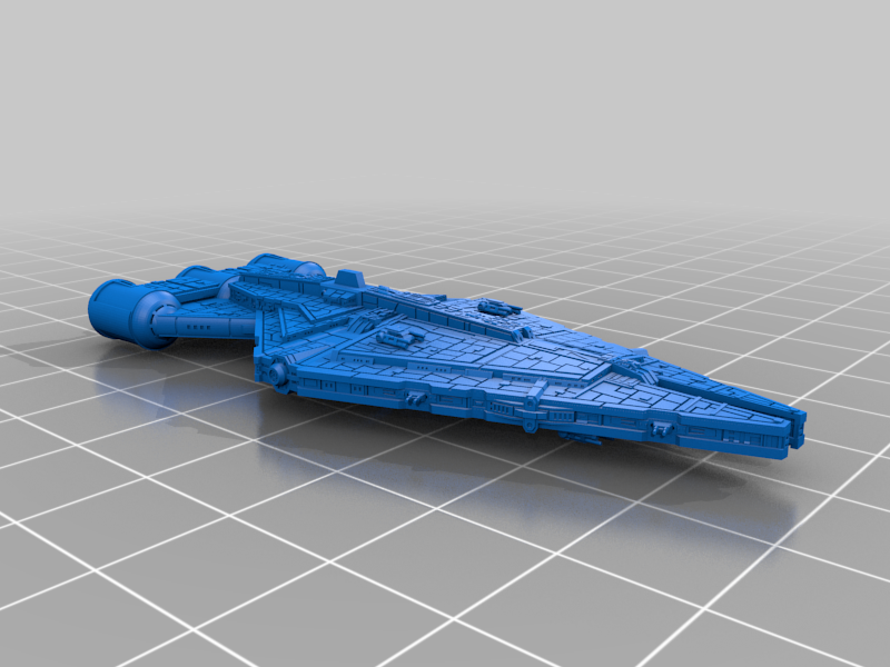 Free STL file SW:Armada Republic Light Cruiser ・3D printable model to ...