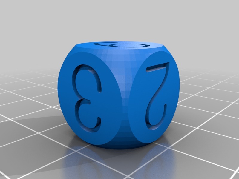 Archivo 3D gratis dados・Plan para descargar y imprimir en 3D・Cults