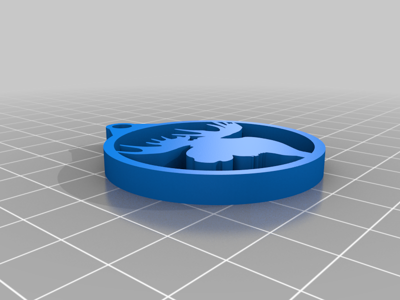 Free STL file Moose keychain・3D printer model to download・Cults