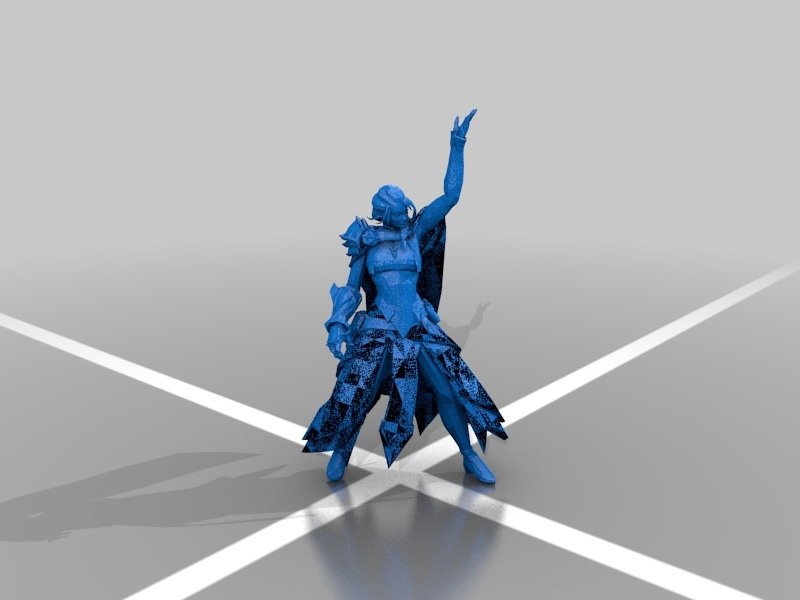 Free 3D file Jaina・3D printer model to download・Cults