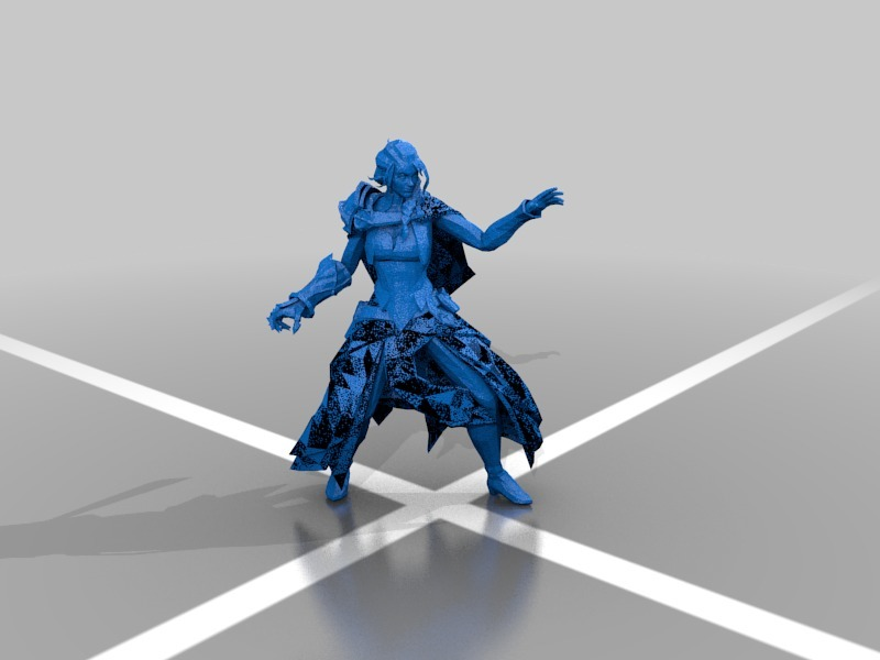 Free 3D file Jaina・3D printer model to download・Cults