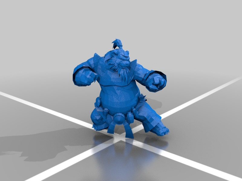 Archivo 3D gratis Chen Stormstout・Plan imprimible en 3D para descargar ...