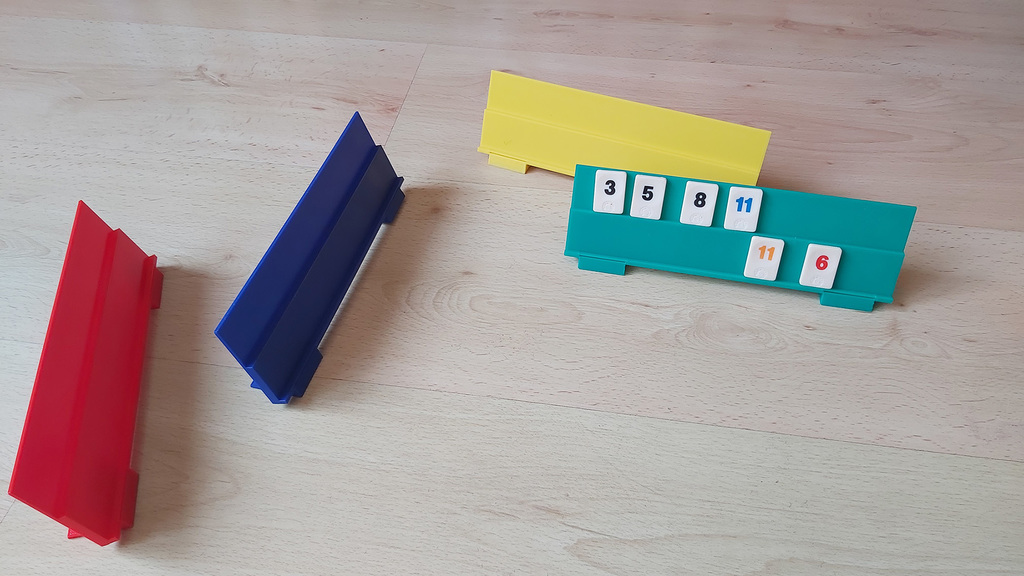 Free 3D file Rummikub rack・3D printing model to download・Cults