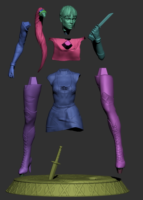 STL file Punchline - DC・3D printing design to download・Cults