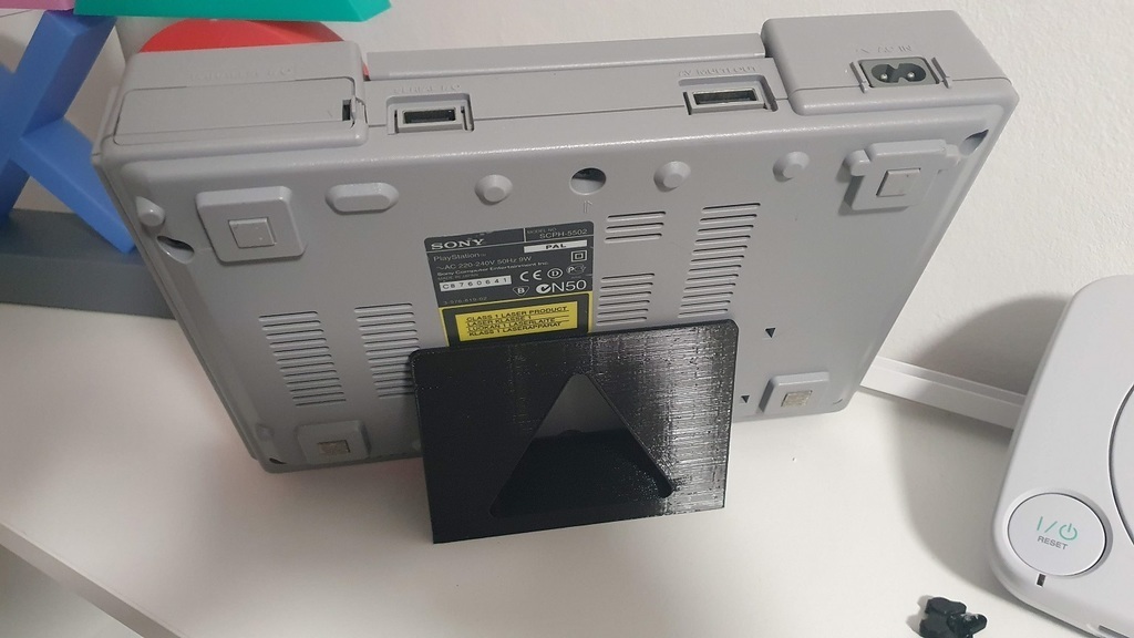 Free 3D file PSX (Original Play Station) Tilted Stand・3D printer design ...
