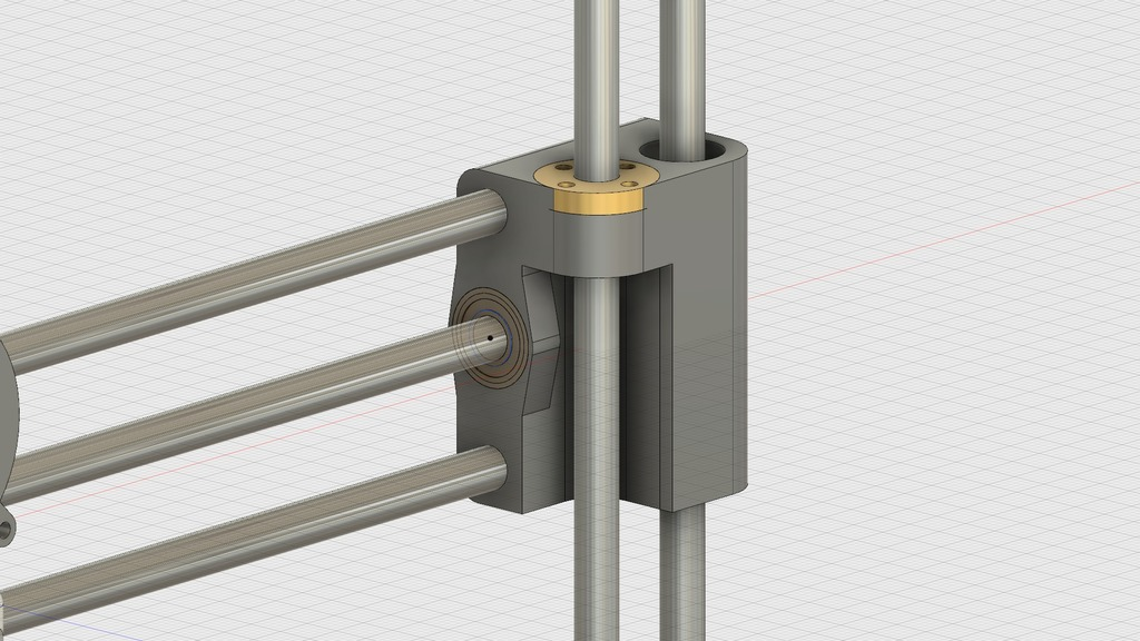 Free 3D file Anet A8 E3D Extruder Carriage and X Axis Leadscrew ...