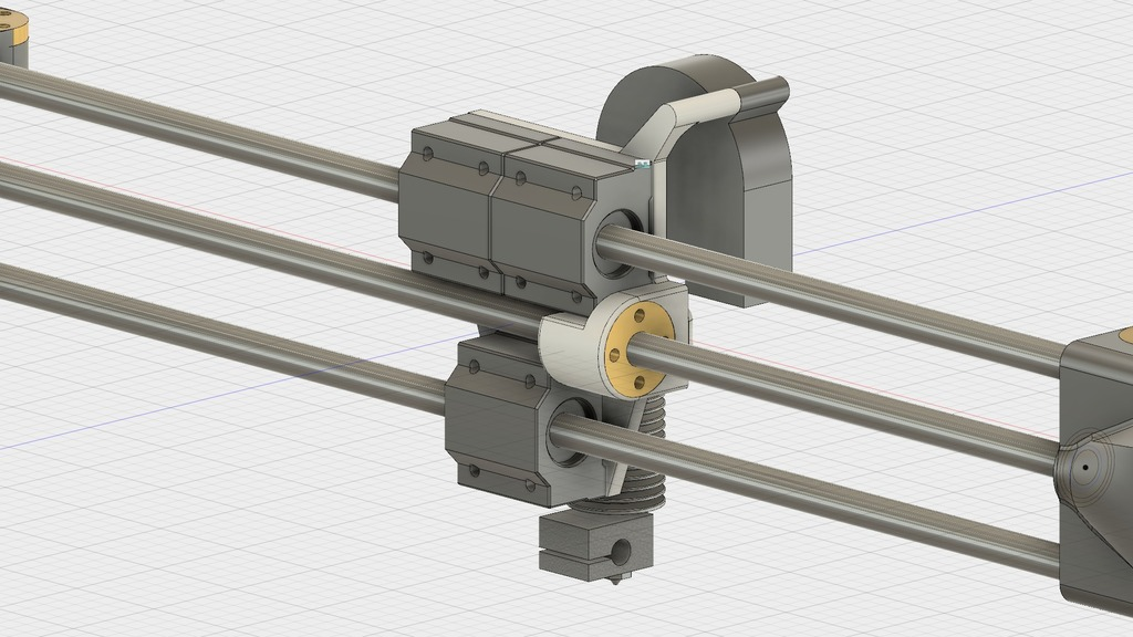 Free 3D file Anet A8 E3D Extruder Carriage and X Axis Leadscrew ...