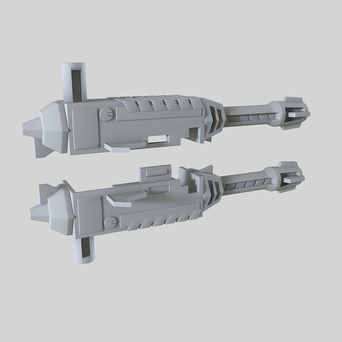 3D file Hot Rod TITANS RETURN GUNS・3D printing template to download・Cults