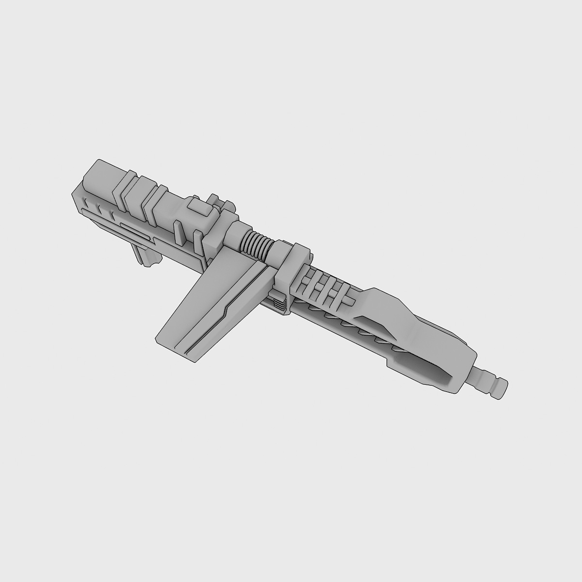 3D file Cybertronian Optimus Prime Rifle・3D print model to download・Cults
