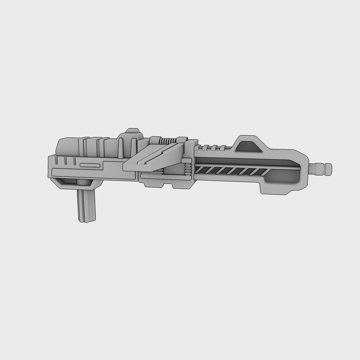 3D file Cybertronian Optimus Prime Rifle・3D print model to download・Cults