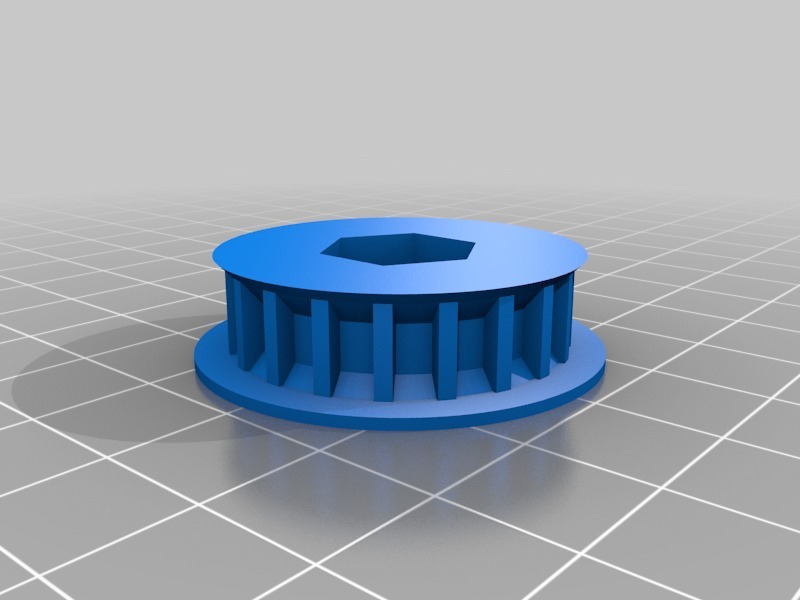 Free 3D file Parametric timing pulley・3D printer model to download・Cults